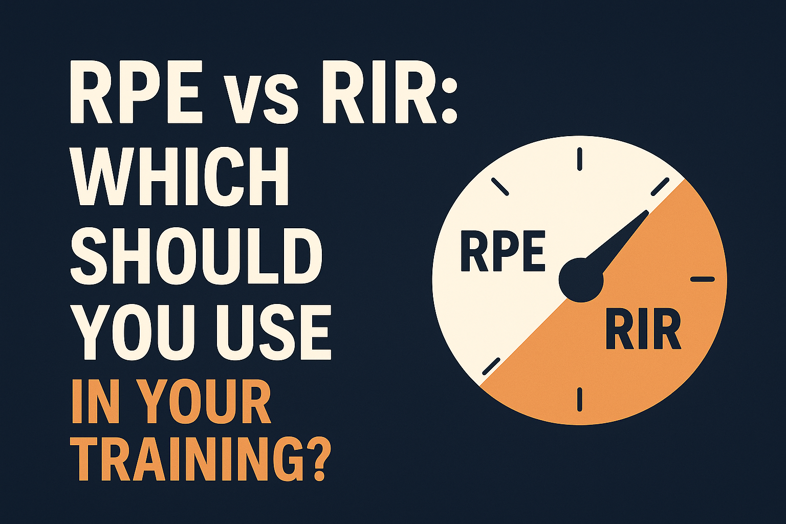 RPE vs RIR Which Should You Use